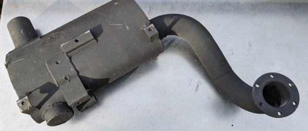 JCB Fastrac 1135 and 2135 Exhaust Silencer 478/02014, ARMS Plant - JCB ...